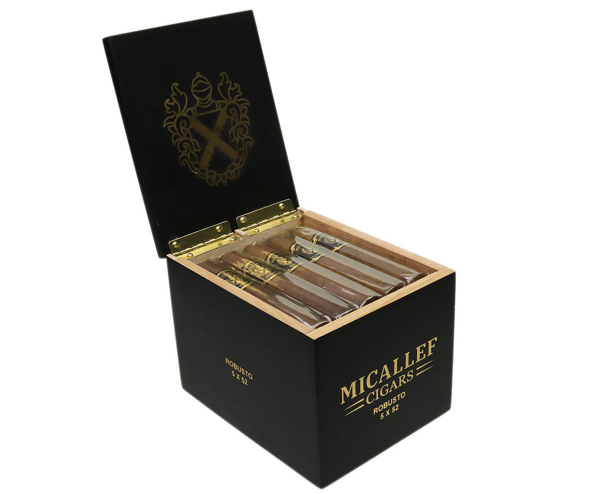 Micallef - Black Robusto – Rudy's Cigar Shop